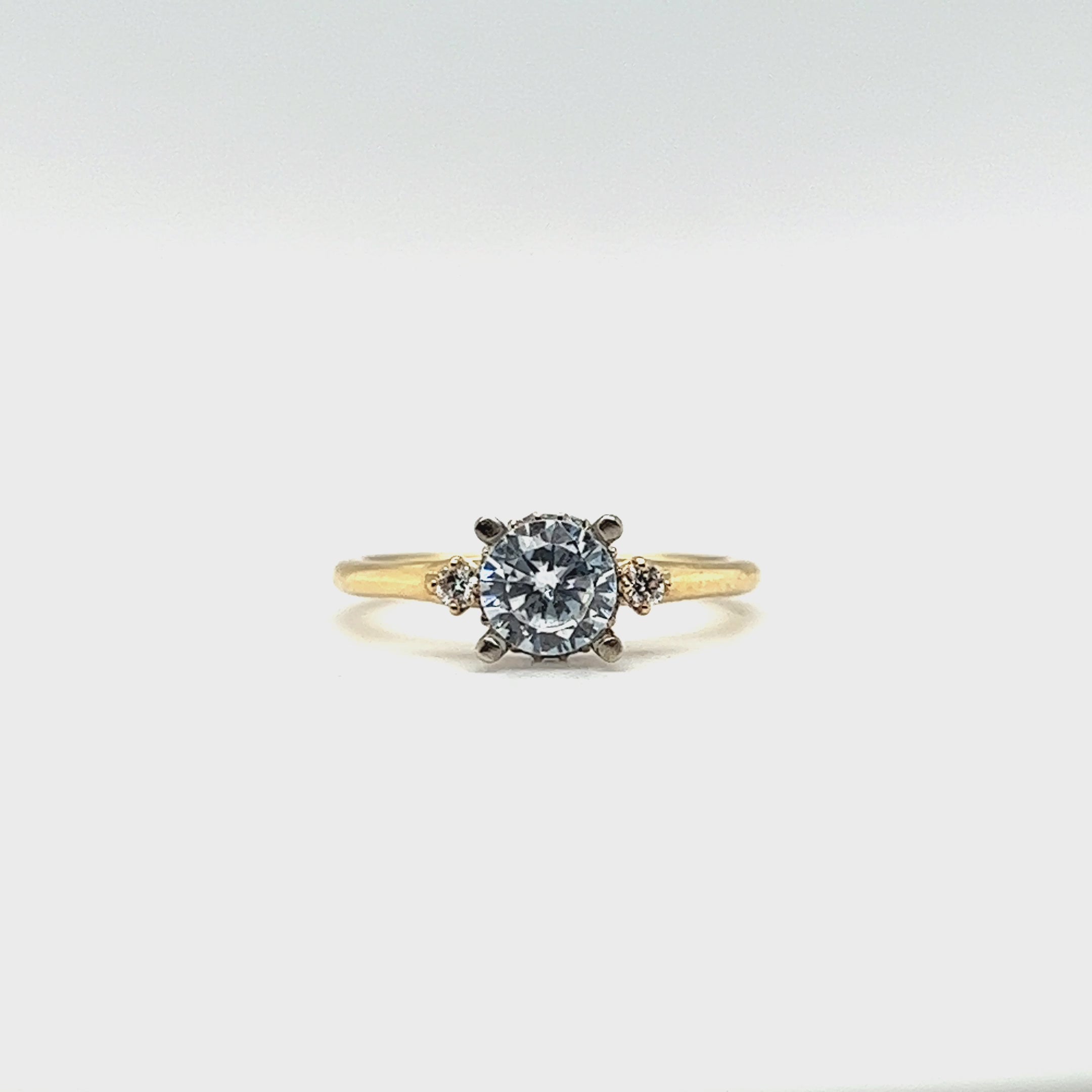 Lily 3-Stone Diamond Engagement Ring – Chalmers Jewelers